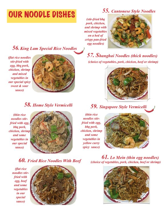 Menu - kinglamrestaurant